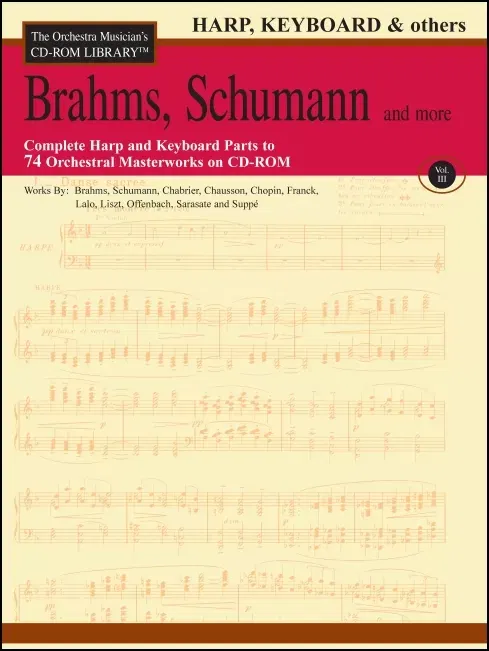 Brahms: The Orchestra Musician's CD-ROM Library, Volume 3 Harp/Keyboard/Other - Subito Music ...